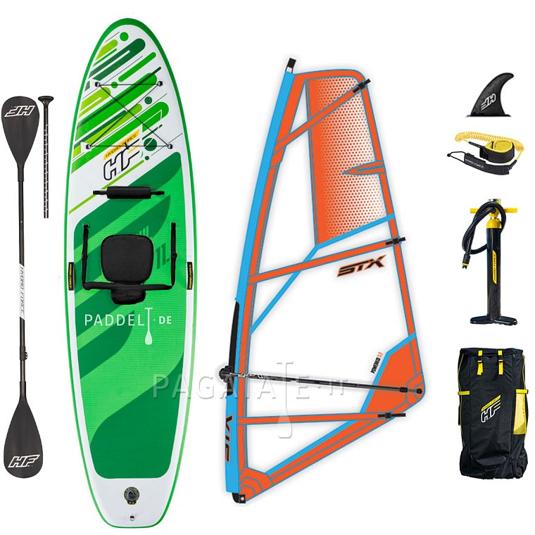 SUP HYDRO FORCE FREESOUL COMBO 11'2 con vela - SUP gonfiabile, WindSUP ...