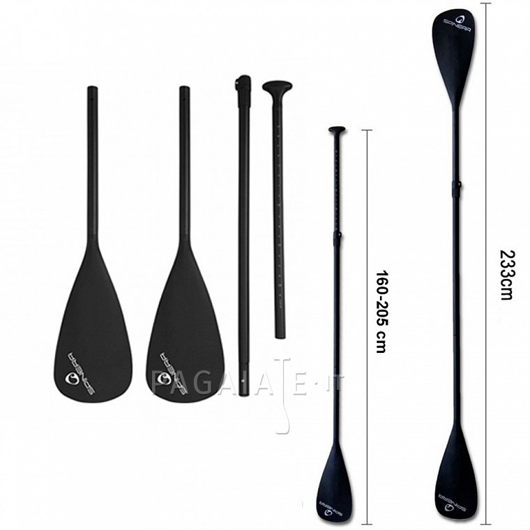PAGAIA SPINERA CLASSIC COMBO in 4 sezioni - SUP e kayak | PAGAIATE.IT