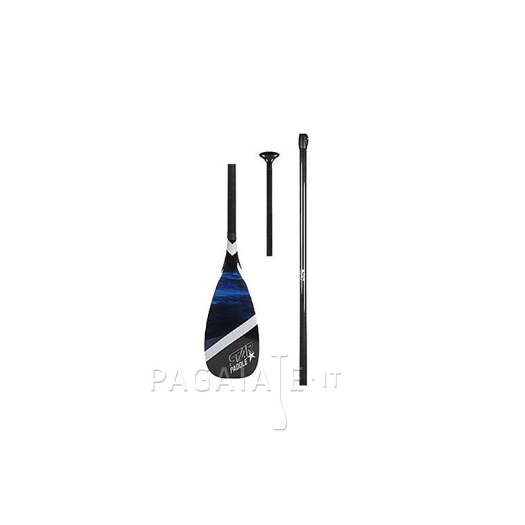 Pagaia STAR Full Carbon 3D in 3 sezioni - per SUP gonfiabili | PAGAIATE.IT